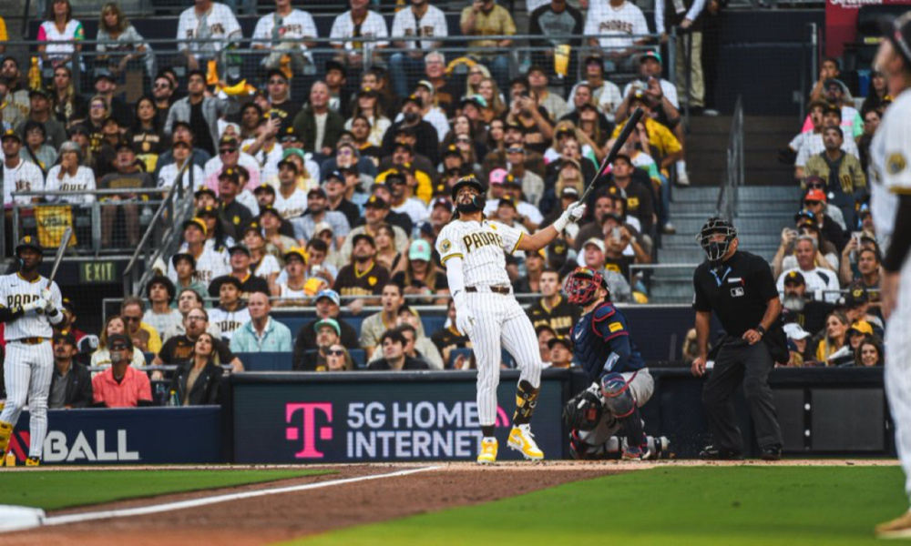 WATCH: Fernando Tatis Jr. hits the FIRST HOME RUN of the 2024 ...
