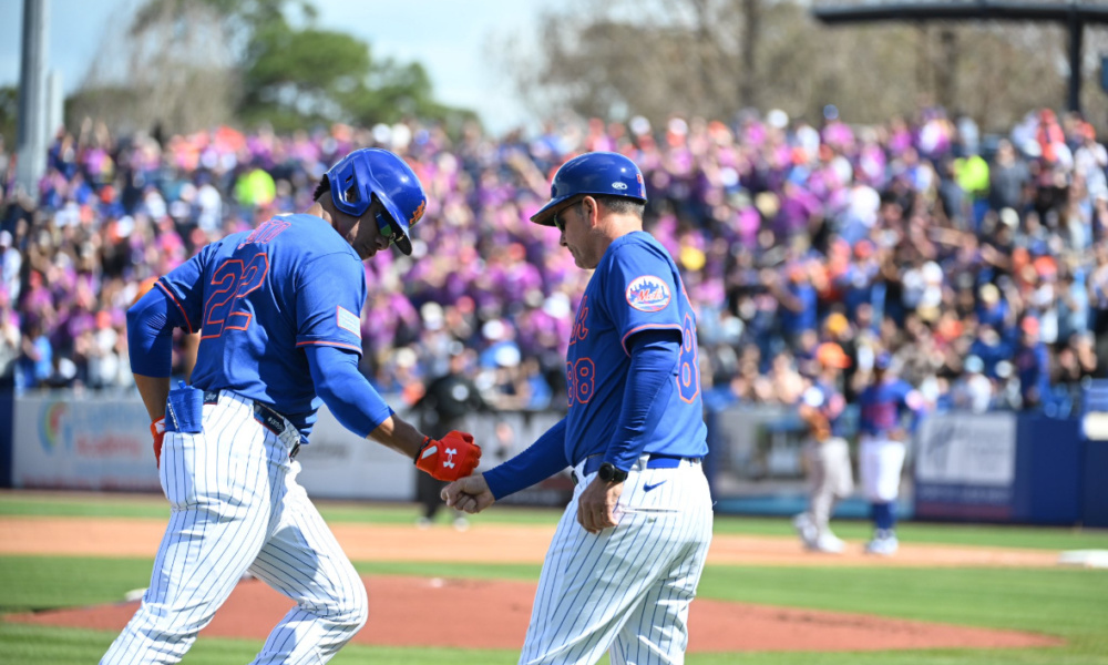 🎥 WATCH: JUAN SOTO HOMERS IN HIS FIRST SPRING TRAINING AT-BAT AS A MET ...