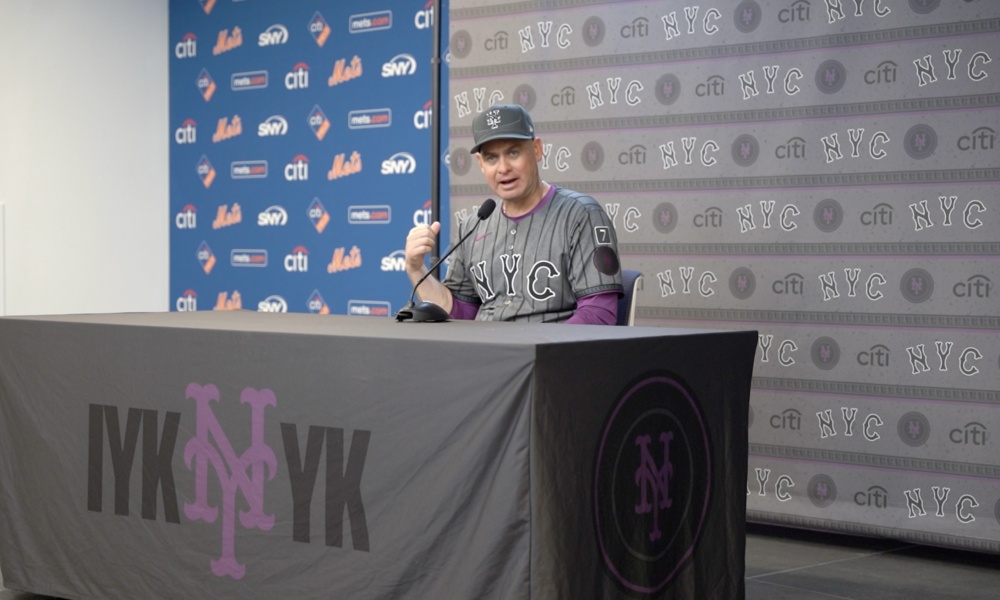Mets’ manager Carlos Mendoza expresses his thoughts on support from fan ...