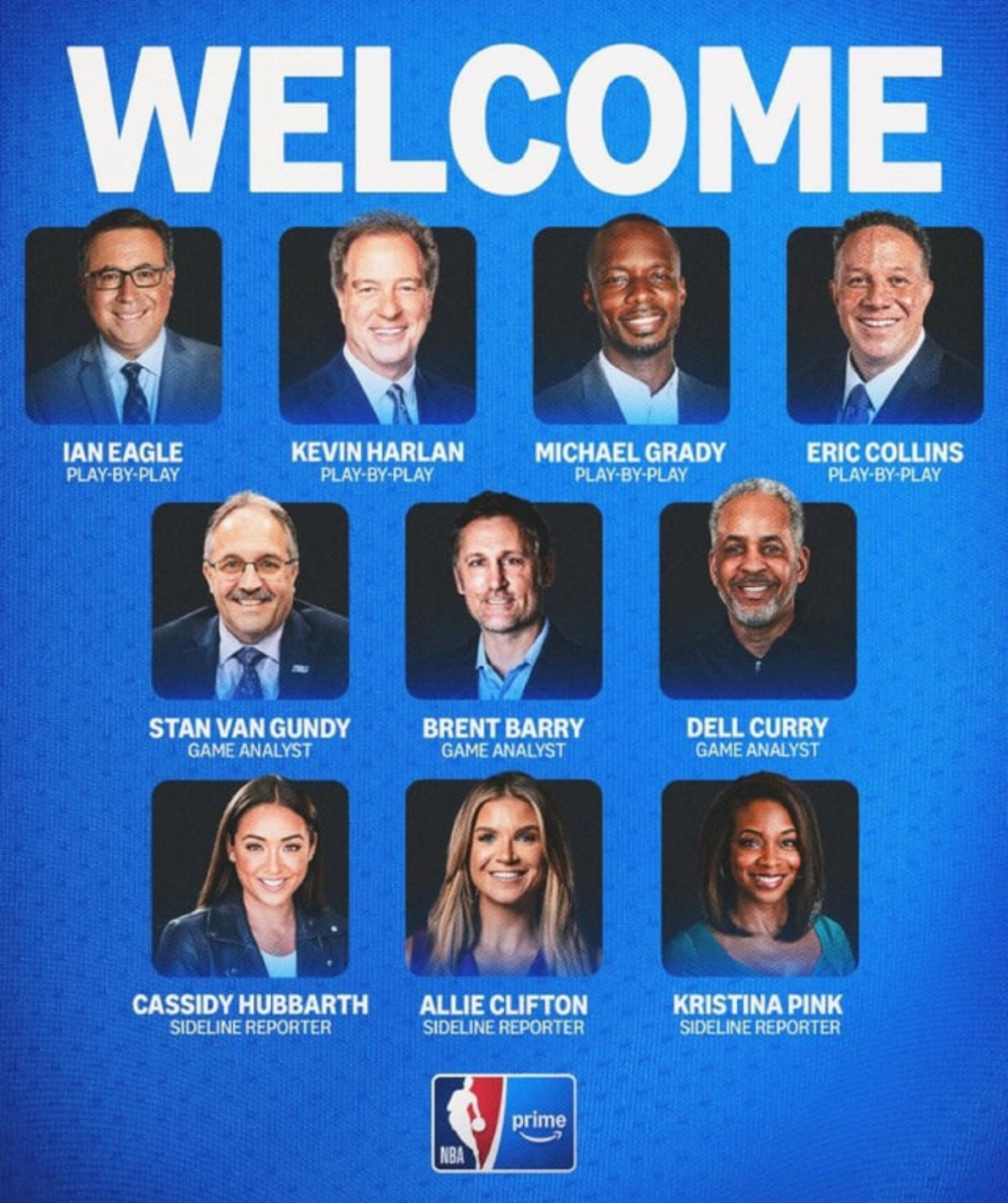 Prime Video Adds Broadcast Veterans to NBA on Prime Game Coverage ...