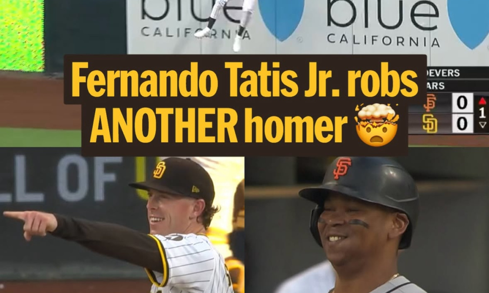 🎥 WATCH: Fernando Tatis Jr. Robs A Home Run At The Wall! – Latino Sports