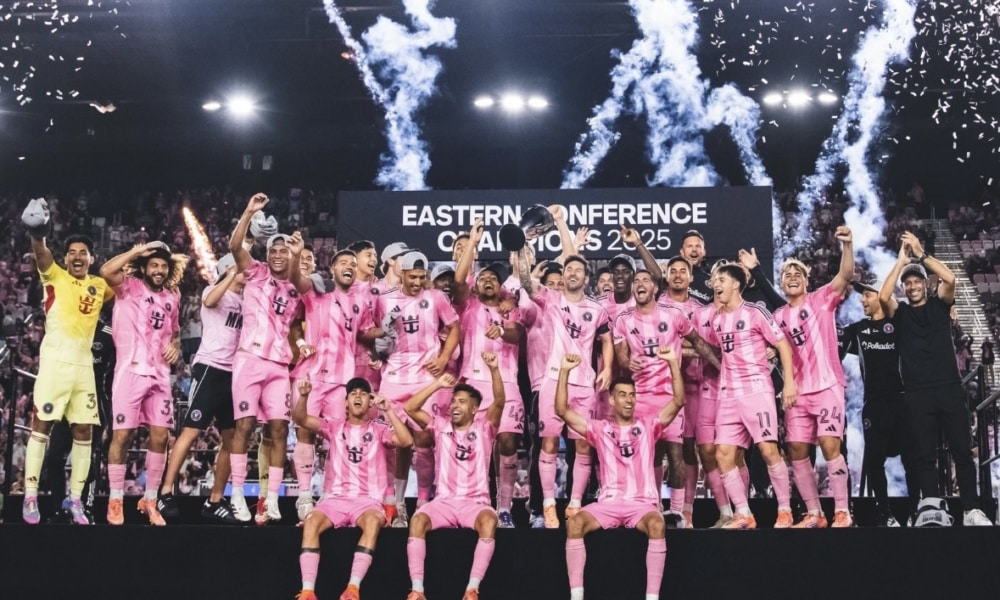 🎥 WATCH: Messi and Inter Miami crowned 2025 Eastern Conference ...