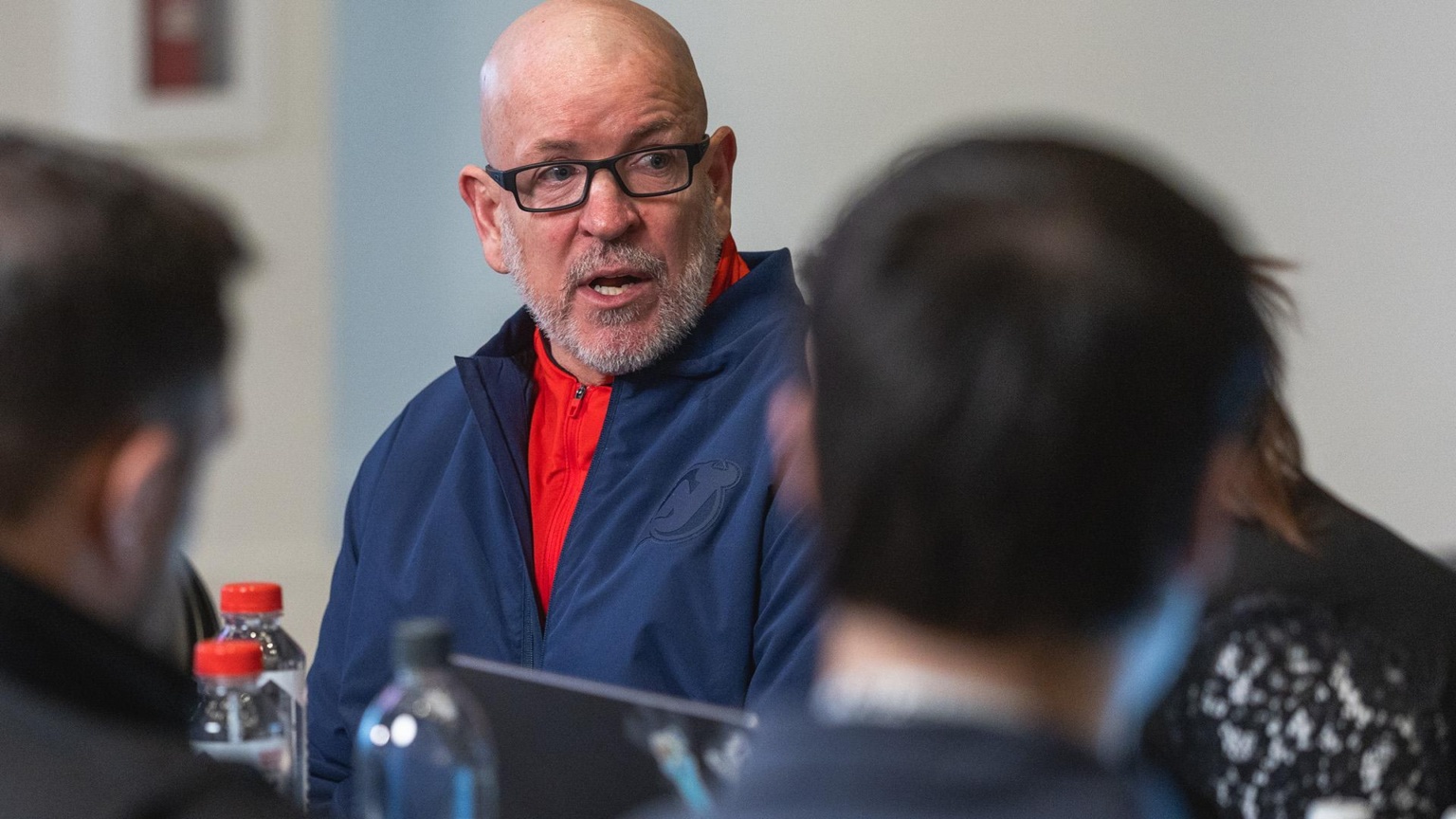 Devils GM Tom Fitzgerald meets with media to discuss team’s struggles ...